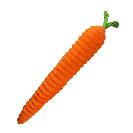 Pet Lou 33" Luxe Carrot – 5 Bells Natural Dog